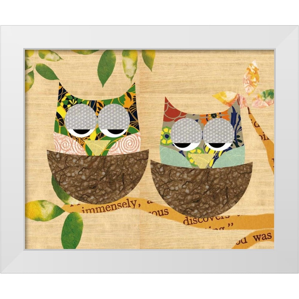 Schoen, Claudia 32x26 White Modern Wood Framed Museum Art Print Titled ...