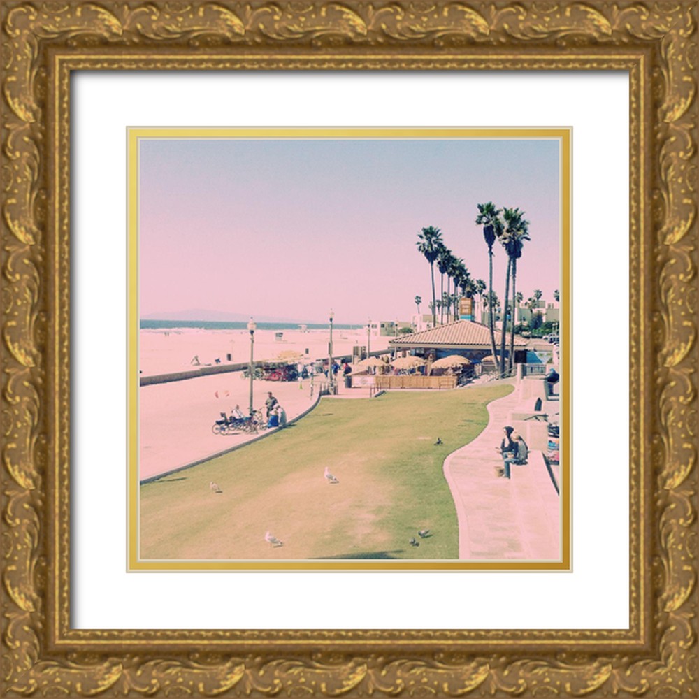 Schoepfer, Lauren 15x15 Gold Ornate Wood Framed with Double Matting ...