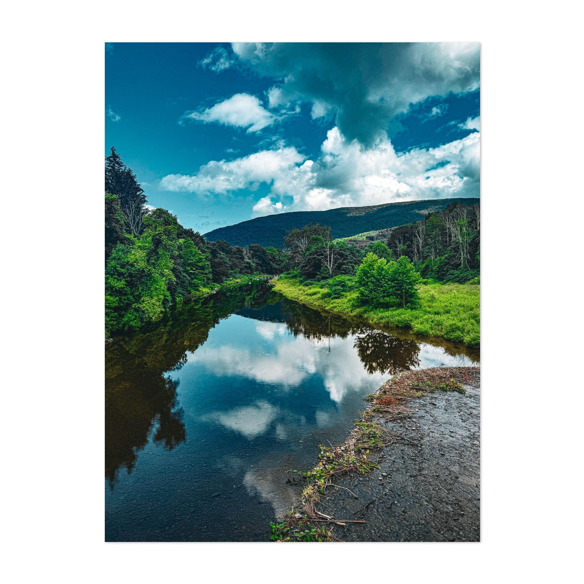 Schoharie Creek and Packsaddle Mountain - Lexington New York ...
