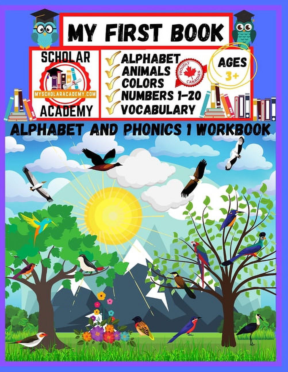 Scholar Academy: My First Book: The Alphabet and Phonics 1 Workbook ...