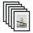 Scholartree 11 x 14 5-in-1 Wood Picture Frames Set-11x14 Matted to 8x10 ...