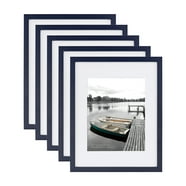 11x18 Frame Black Solid Wood Picture Frame | 0.75 Inch Moulding Width ...