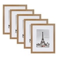 Scholartree 5-in-1 Contemporary Gallery Picture Frame Set, 8 x 10 ...