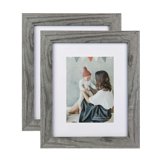 Prinz Homestead 8 x 10 Rustic Wood Picture Frame, Tabletop or Wall ...