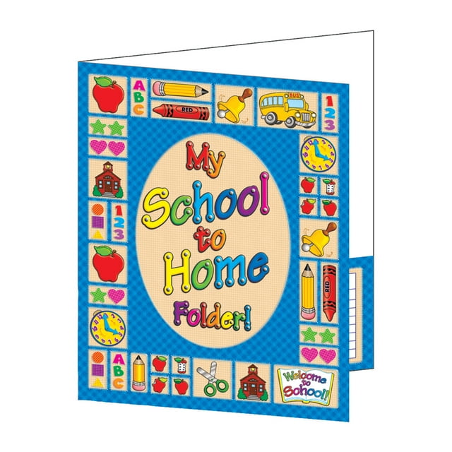 Scholastic 2-Pocket Folder, School To Home, 9" x 12" - Walmart.com