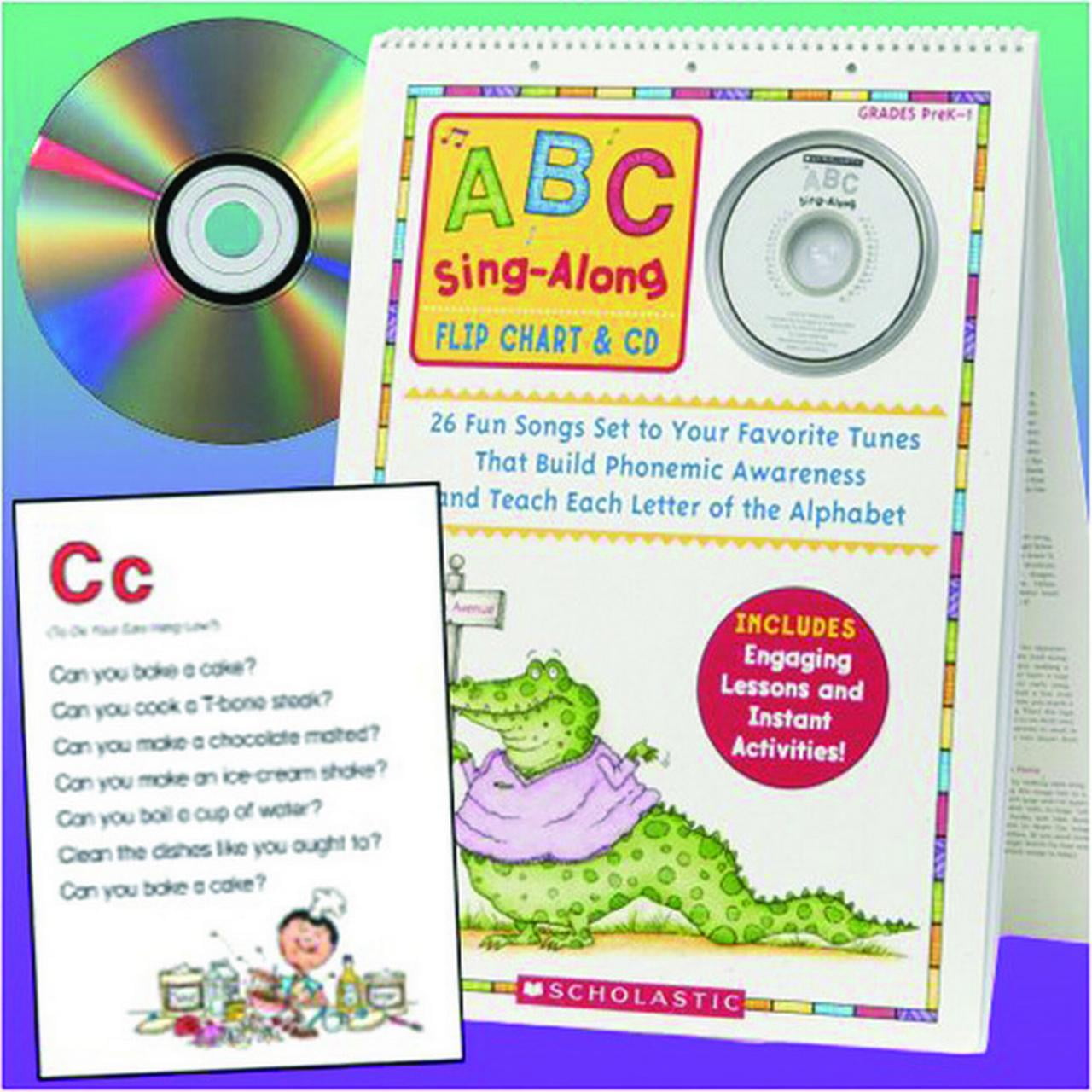 Scholastic ABC Singalong Flip Chart - Walmart.com