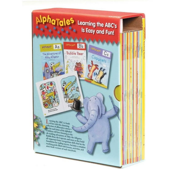 Scholastic AlphaTales Learning Library Box Set - Walmart.com