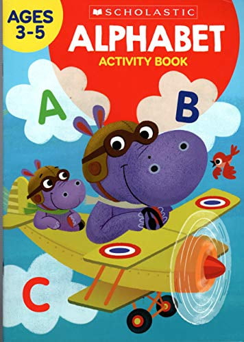 Pre-Owned Scholastic - Alphabet - Educational Workbooks Ages 3 - 5 ...