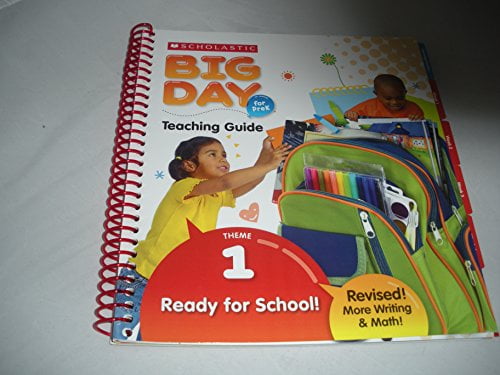 Pre-Owned Scholastic Big Day Teaching Guide for PreK (Theme 1) Ready ...