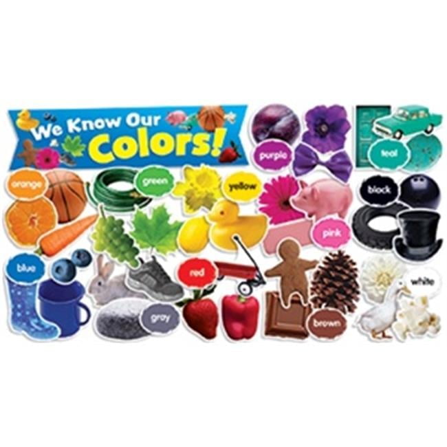 Scholastic Colors In Photos Mini Bulletin Board - Walmart.com