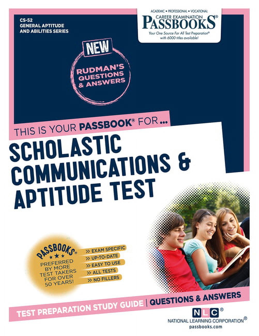 Scholastic Communications & Aptitude Test (Cs-52): Passbooks Study ...