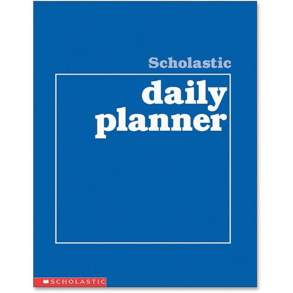 Scholastic Daily Planner - Academic - Daily, Weekly, Yearly - 8 1/2" x ...