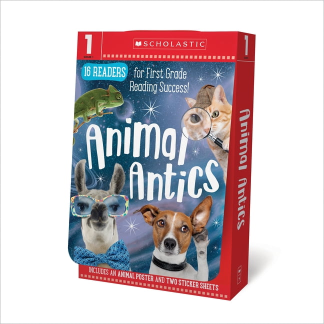 Scholastic Early Learners Animal Antics E-J First Grade Reader Box Set ...