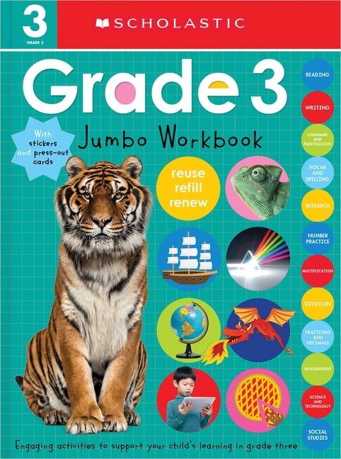 Scholastic Early Learners Third Grade Jumbo Workbook: Scholastic Early ...