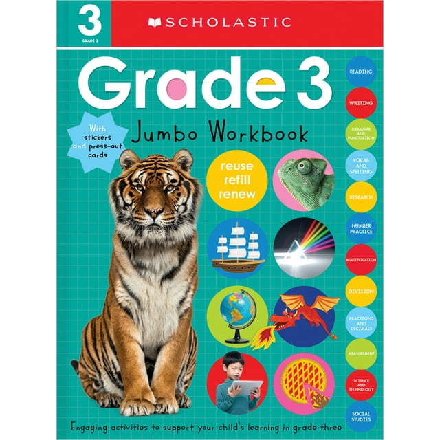 Scholastic Early Learners Third Grade Jumbo Workbook: Scholastic Early ...