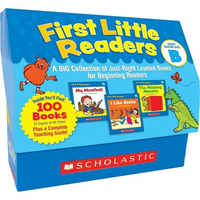 Scholastic First Little Readers Books Set Printed Book - Book - Grade ...