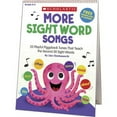 Scholastic K-2 More Sight Words Flip Chart/CD - Theme/Subject: Fun ...