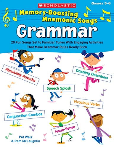 Pre-Owned Memory-Boosting Mnemonic Songs: Grammar: 20 Fun Songs Set to ...