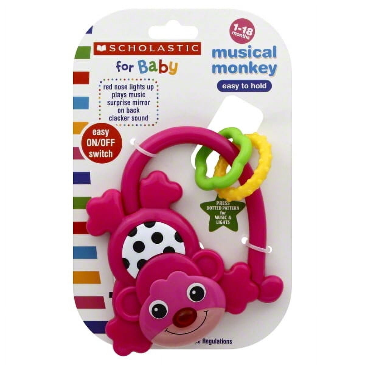 Scholastic Musical Monkey, Blue - Walmart.com