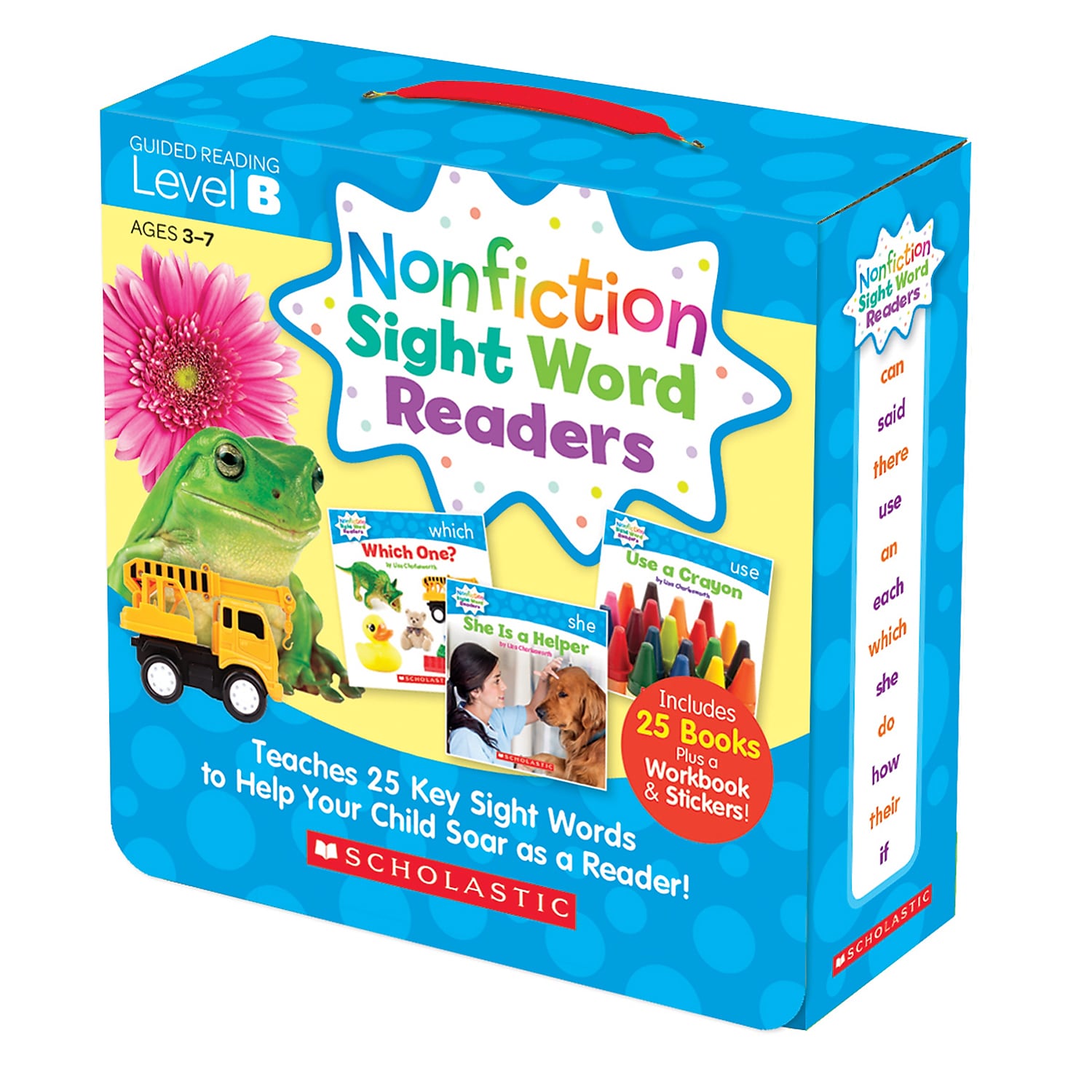 Scholastic Nonfiction Sight Word Readers Set Level B for Grades PreK-1 ...