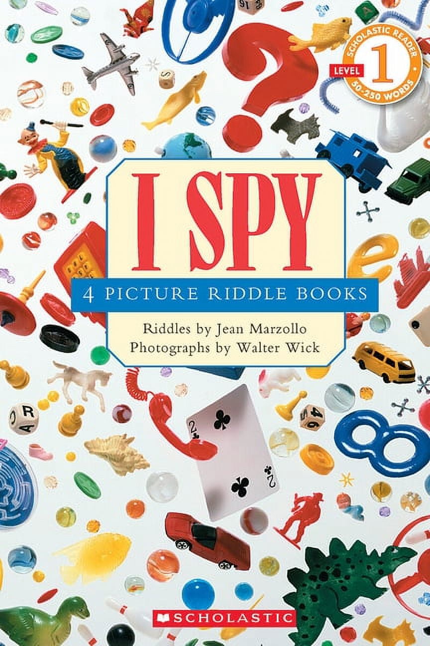 Scholastic Reader: Level 1: I Spy: 4 Picture Riddle Books (Scholastic ...