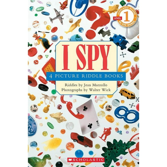 Scholastic Reader: Level 1: I Spy: 4 Picture Riddle Books (Scholastic ...