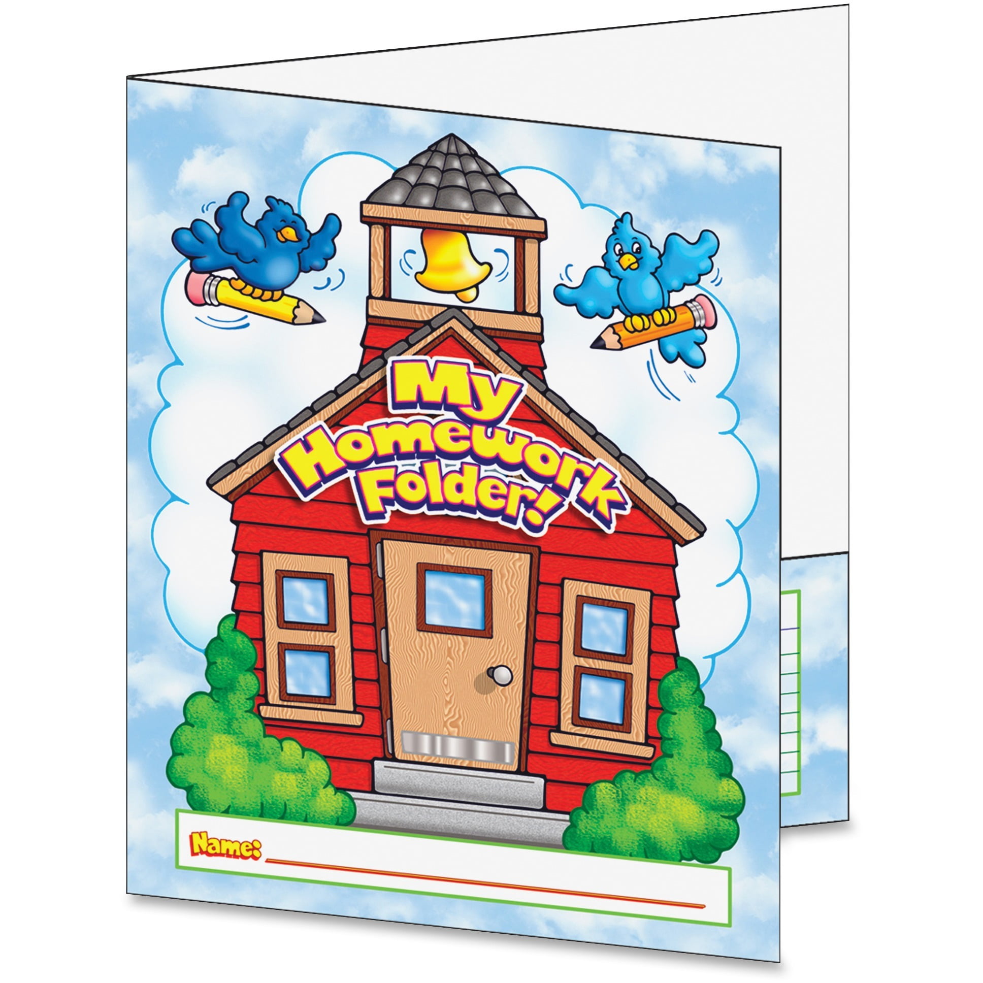 Scholastic, SHS043950435X, Res. My Homework Folder, 1 Book, Multi ...