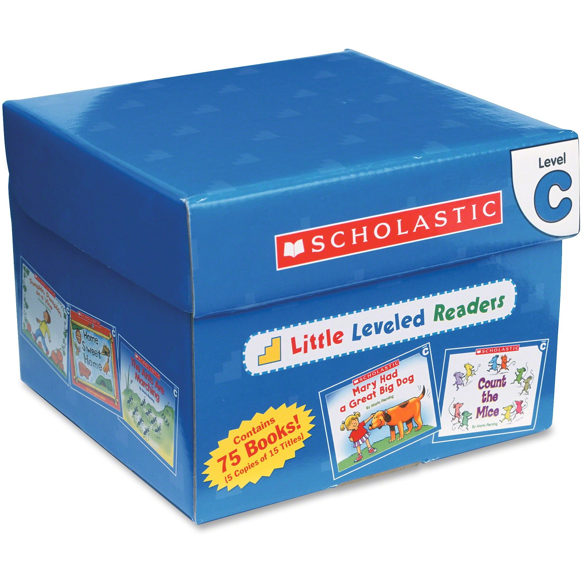 Scholastic, SHS0545067723, Res. PreK Little Level C Readers Book Set, 1 ...