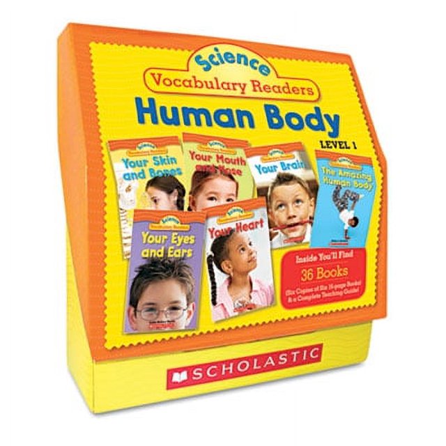 Scholastic Res. Vocabulary Readers Human Body Printed Manual - English ...
