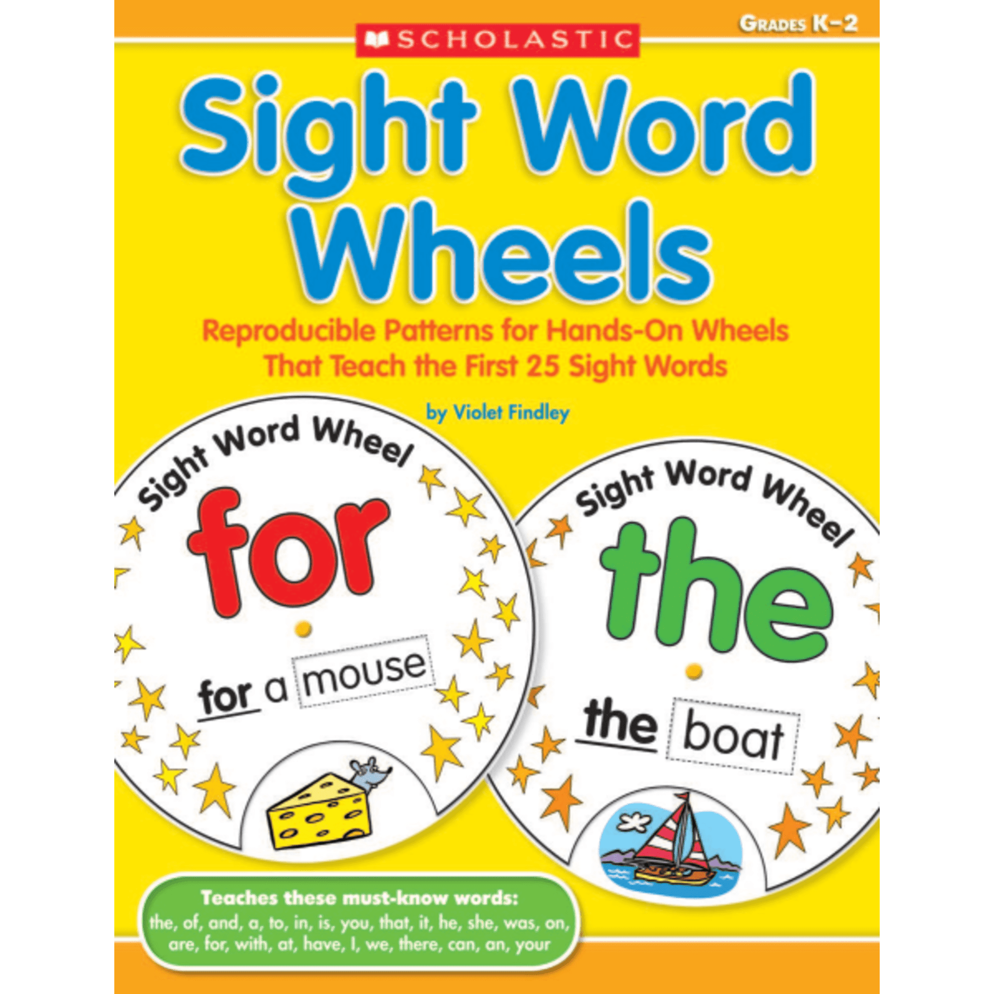Scholastic Sight Word Wheels - Walmart.com