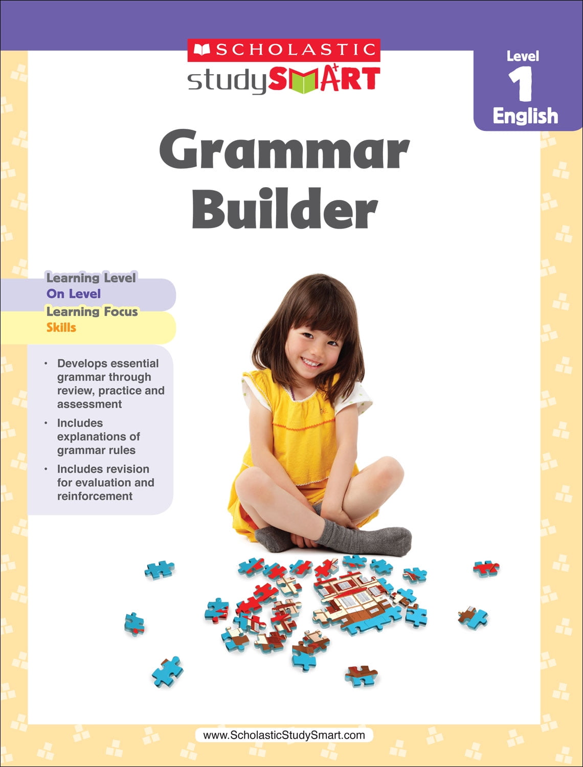 Scholastic Study Smart: Scholastic Study Smart Grammar Builder Grade 1 (Paperback) - Walmart.com