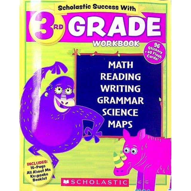 Scholastic Success with 3rd Grade Workbook (Paperback) - Walmart.com