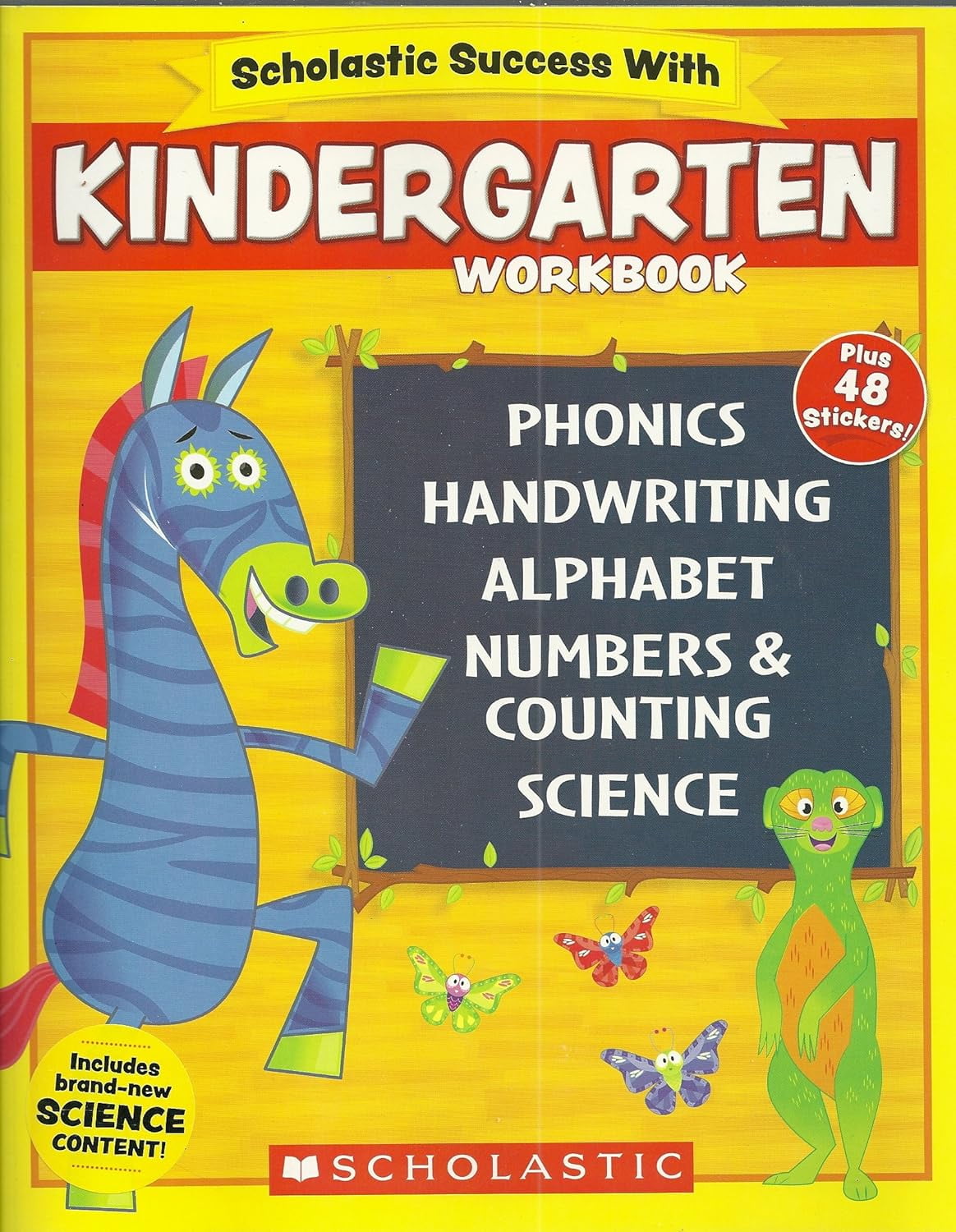 Scholastic Success with Kindergarten Workbook - Walmart Business Supplies