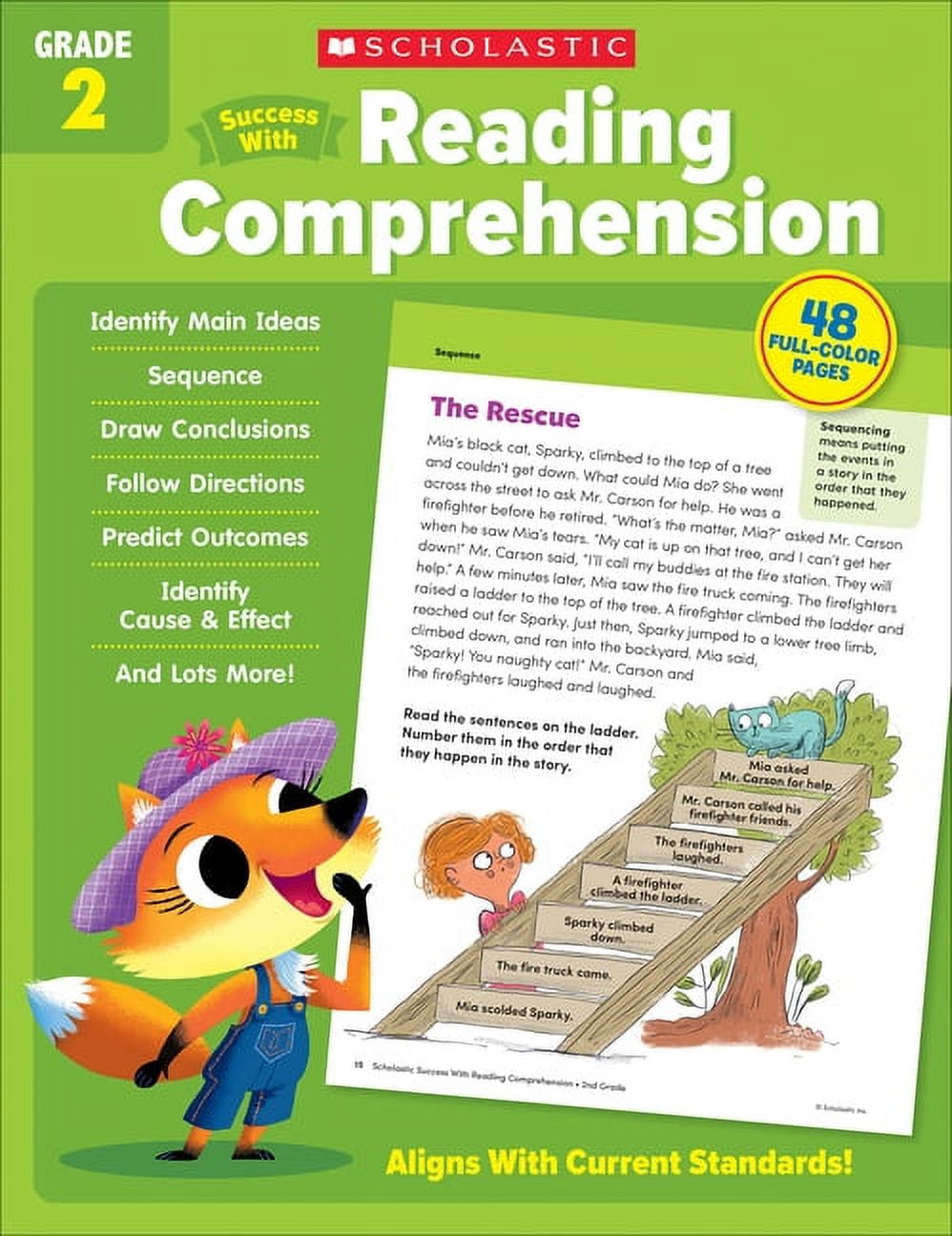 Scholastic Success with Reading Comprehension Grade 2 Workbook ...