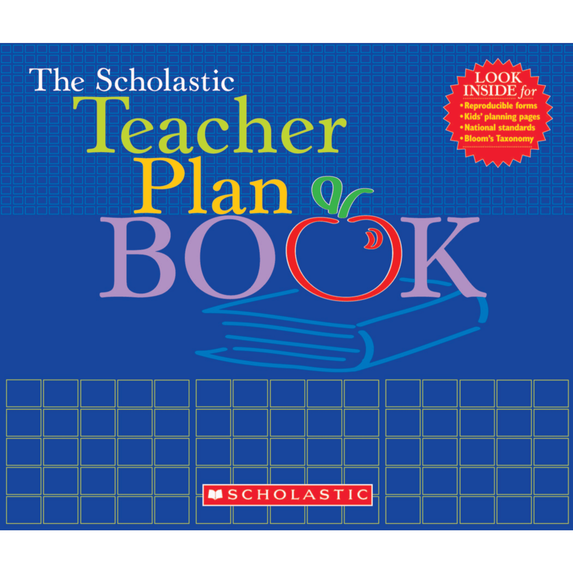 Scholastic Teacher Plan Book - Walmart.com