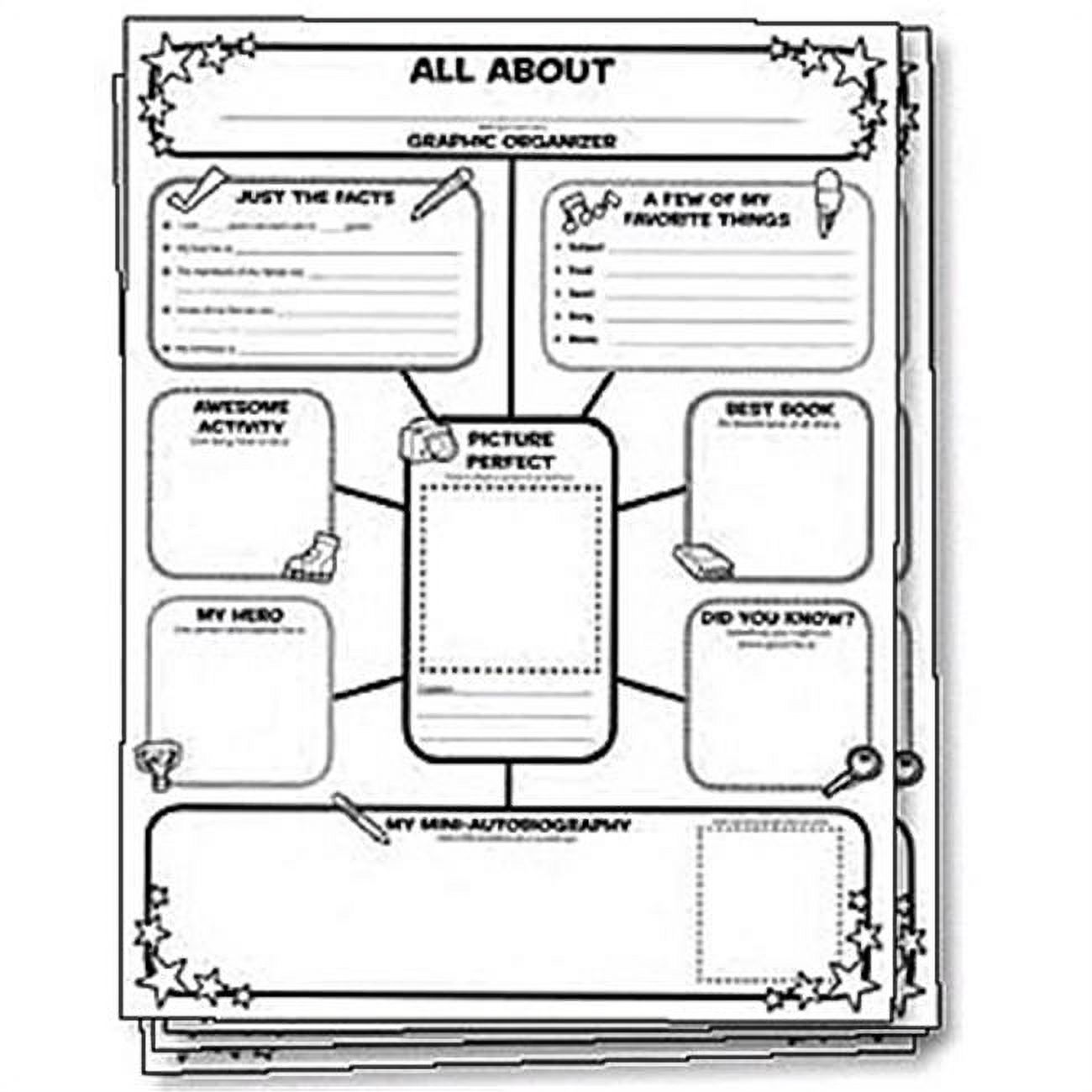 Scholastic Teaching Resources All-About-Me Web T-Me Web - Walmart.com