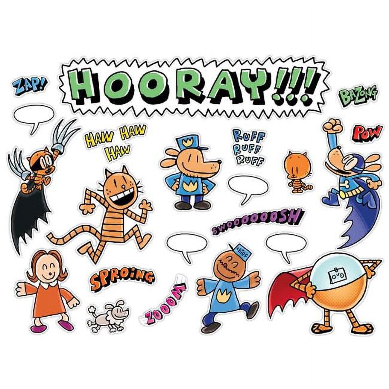 Scholastic Teaching Resources Dog Man Character Fun Bulletin Board Set ...