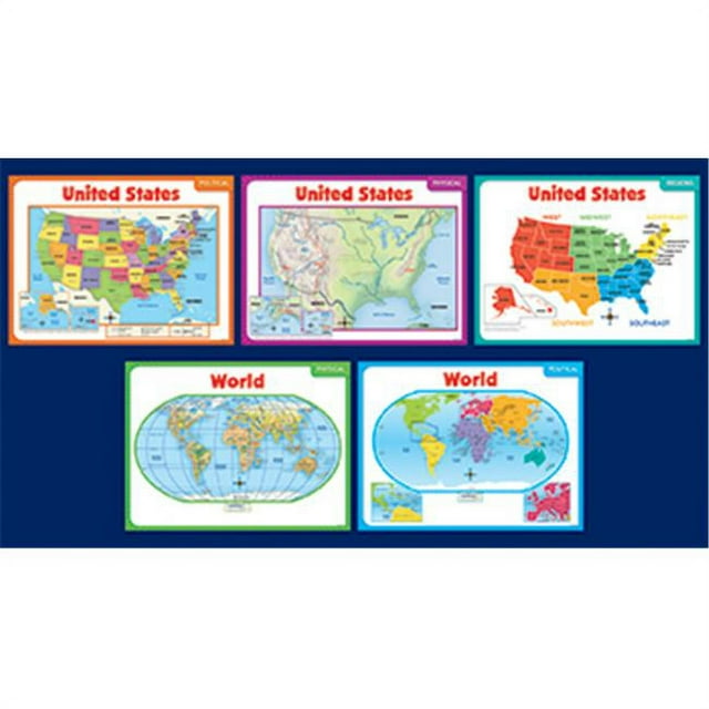 Scholastic Teaching Resources Teaching Maps Bb Set - Walmart.com