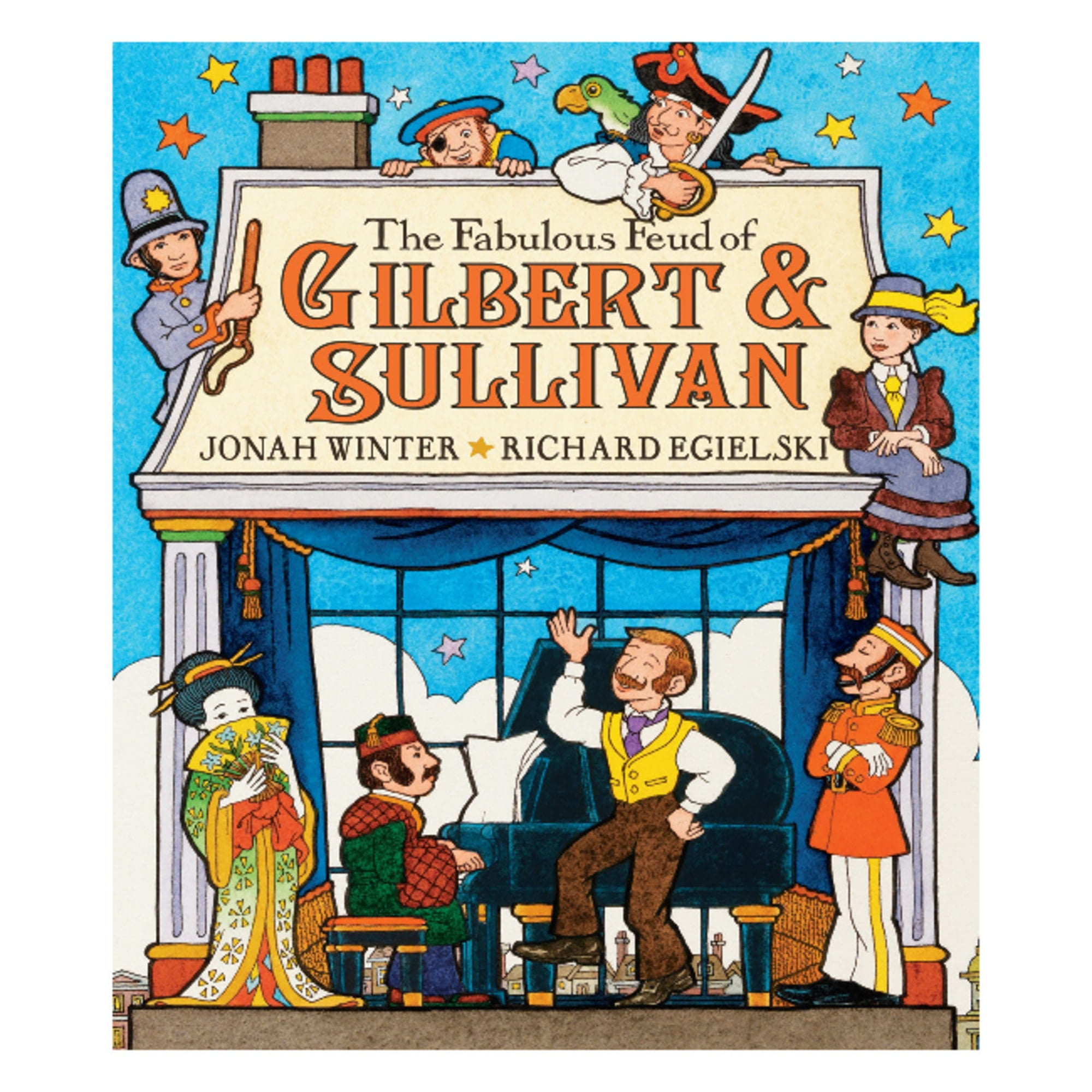 Scholastic The Fabulous Feud Of Gilbert And Sullivan - Walmart.com