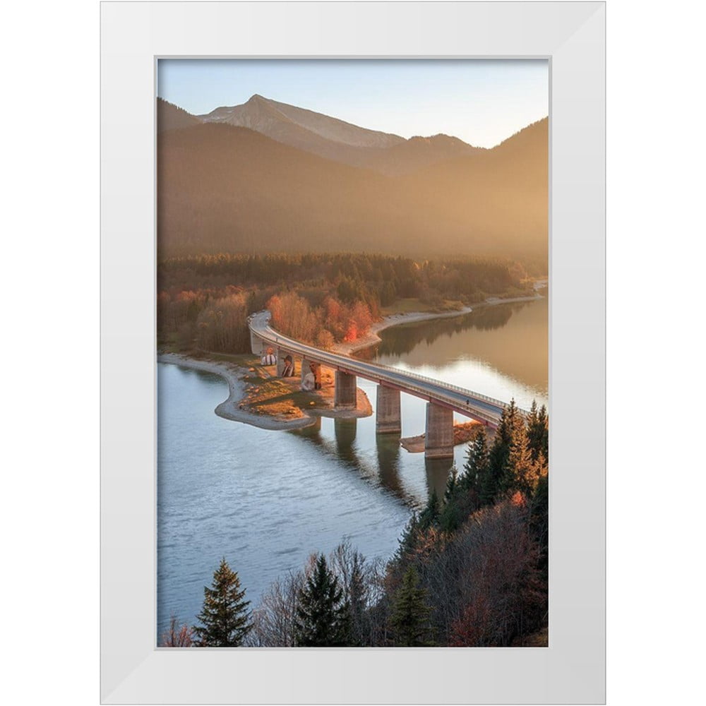 Scholz, Markus 23x32 White Modern Wood Framed Museum Art Print Titled ...