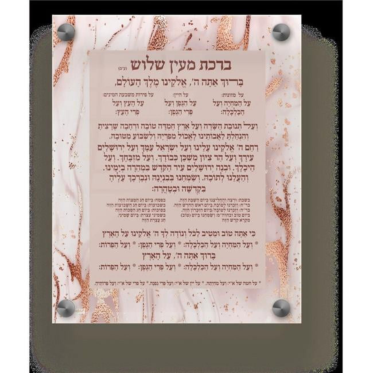 Schonfeld Collection 182231 9.5 x 11.5 in. Acrylic Al Hamichia Edos ...