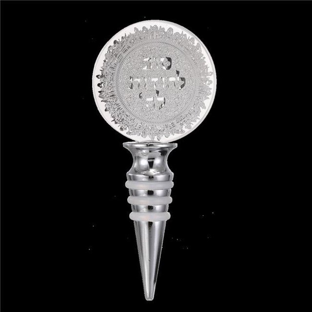 Schonfeld Collection 183339 Crystal Wine Bottle Cork Tov Lehoides ...