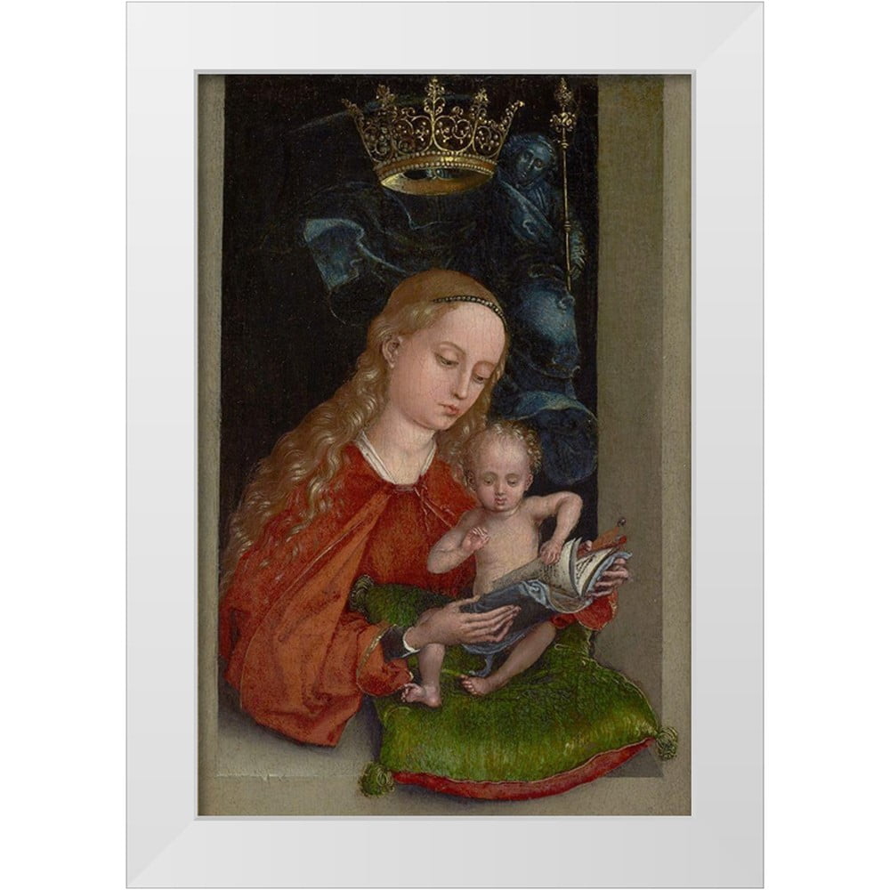 Schongauer, Martin 11x14 White Modern Wood Framed Museum Art Print ...