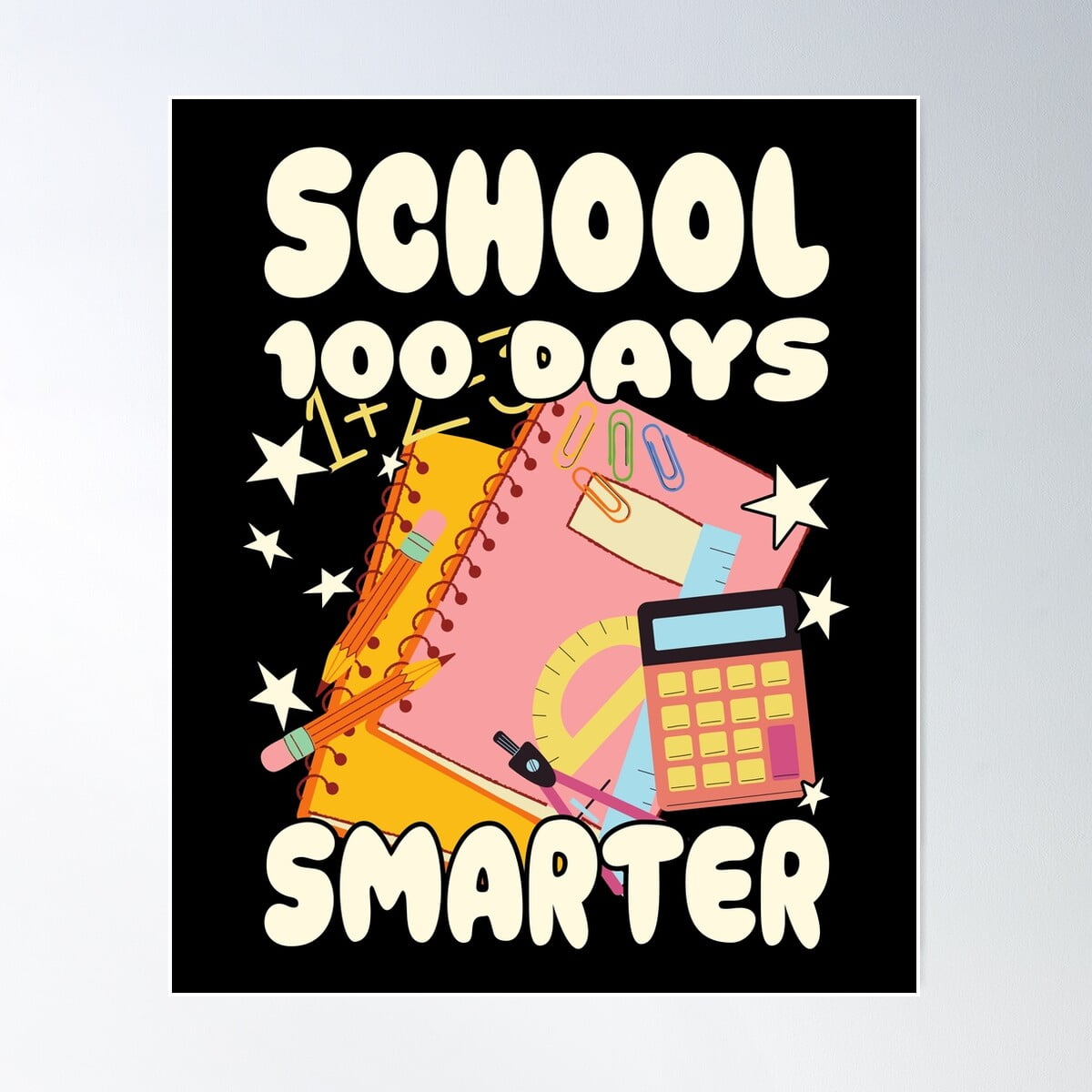School 100 Days Smarter 100 Days Of School Student Teacher Teaching ...