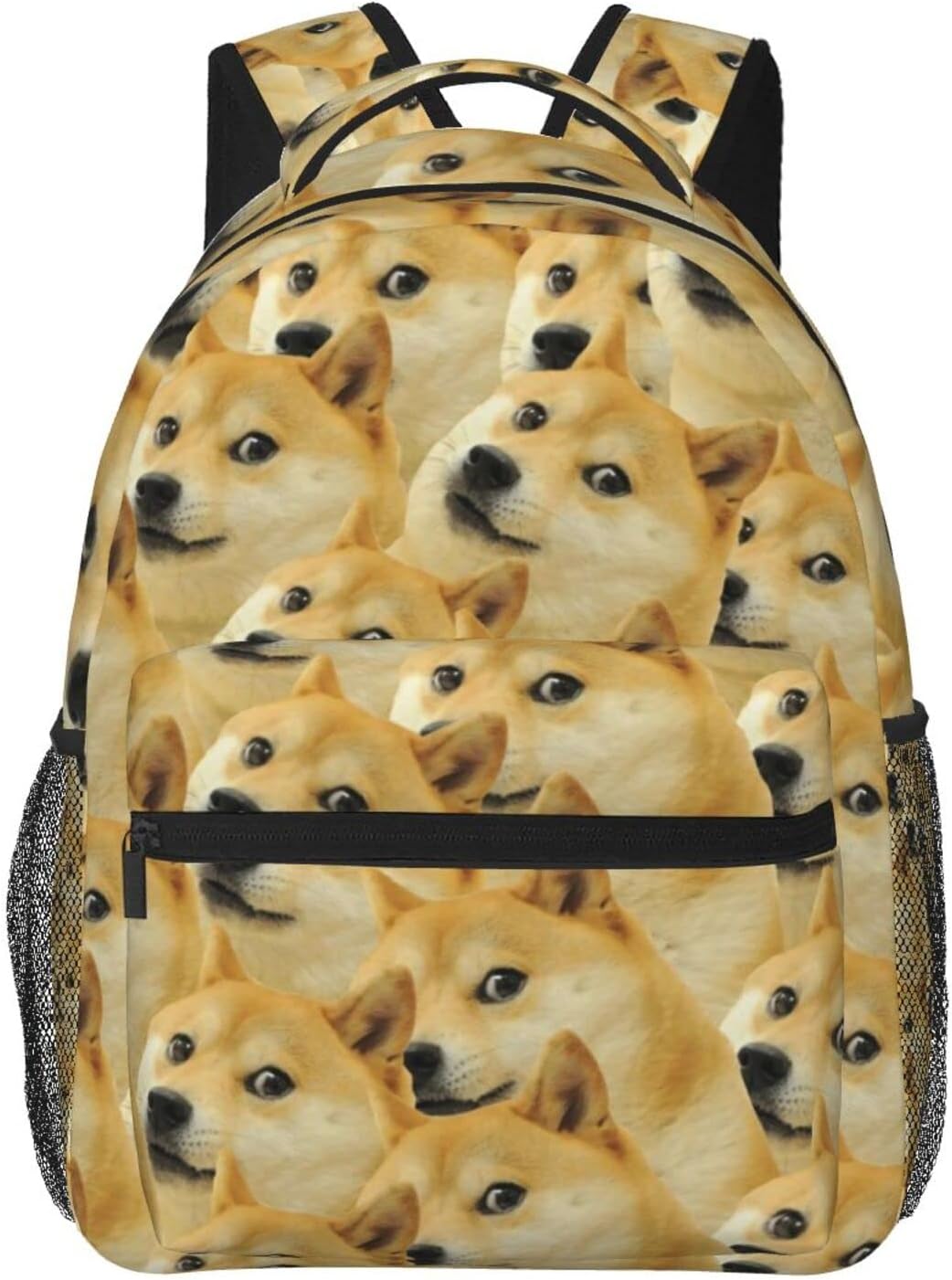 School Backpack Mr Doge Meme Computer Laptop Backpack - Walmart.com