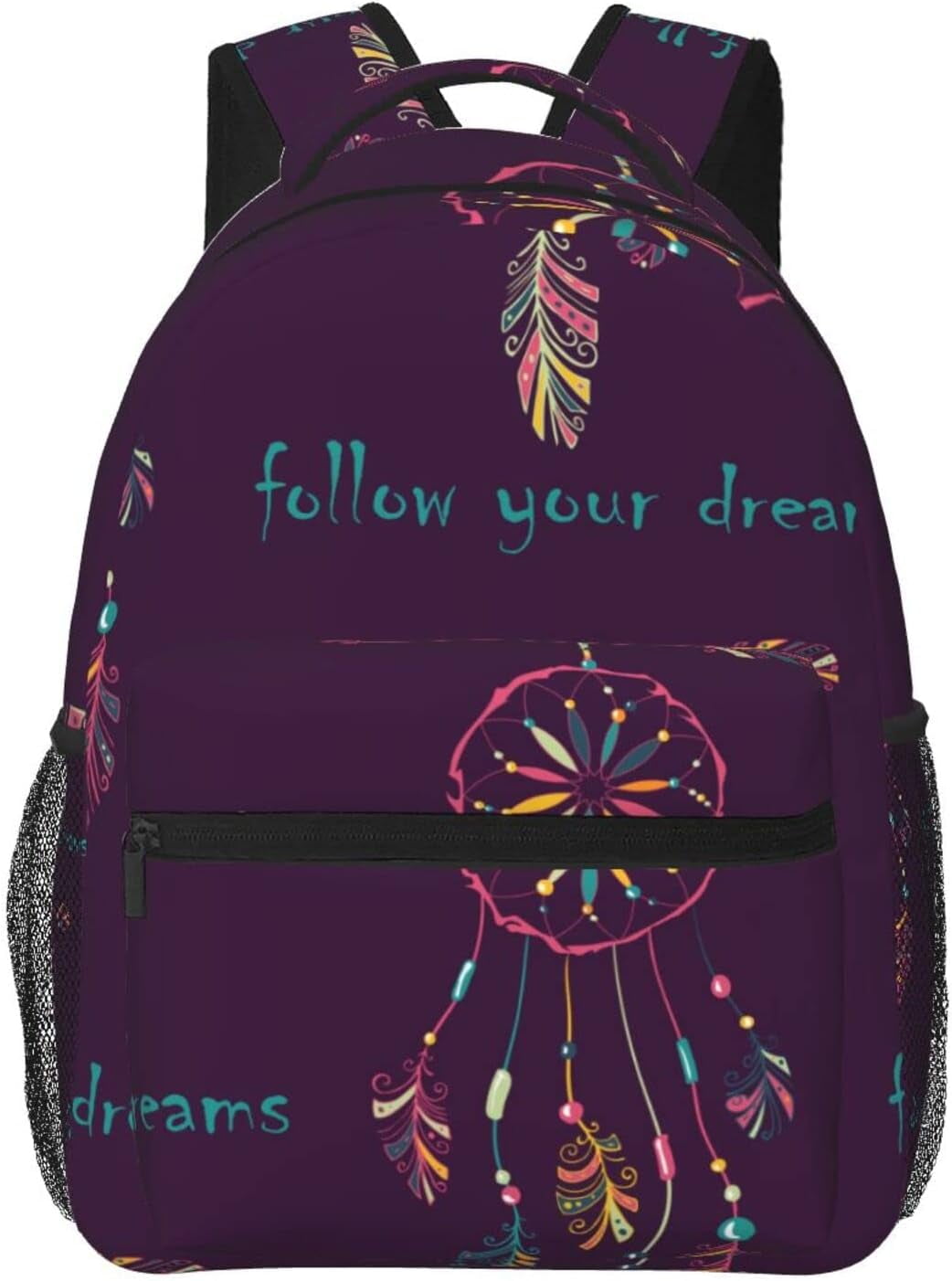 School Backpack Native Indian American Dream Catcher Shoulder Bag ...
