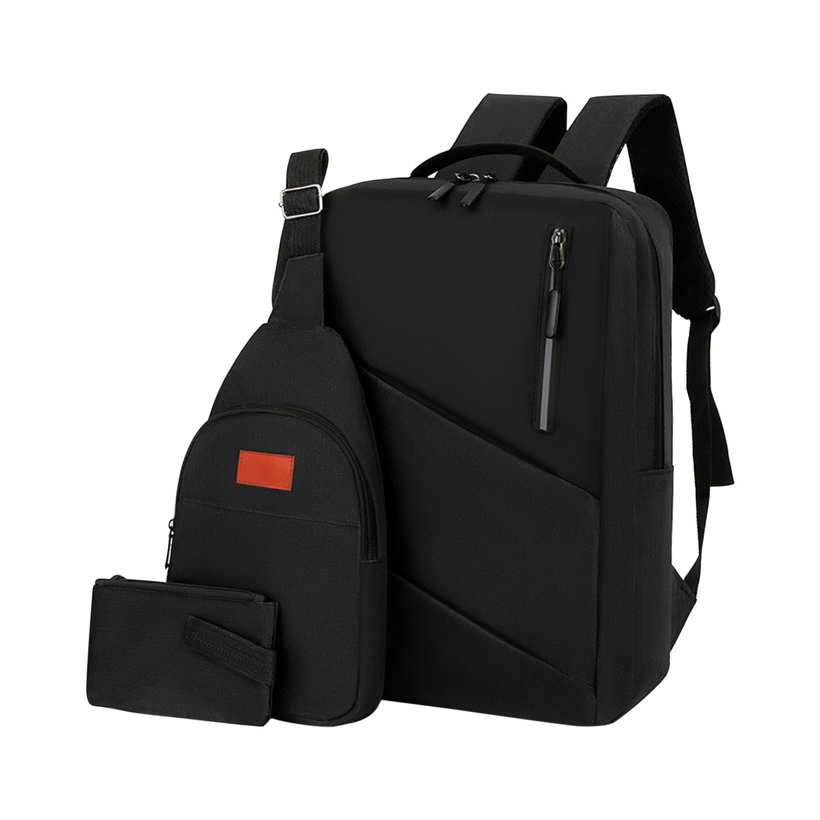 School Backpack, New Three Piece Backpack USB Charging Business ...