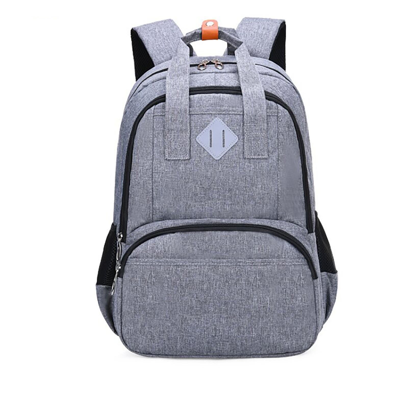 School Backpack Primary School Waterproof Deep Blue Backpack Male 3-6 ...