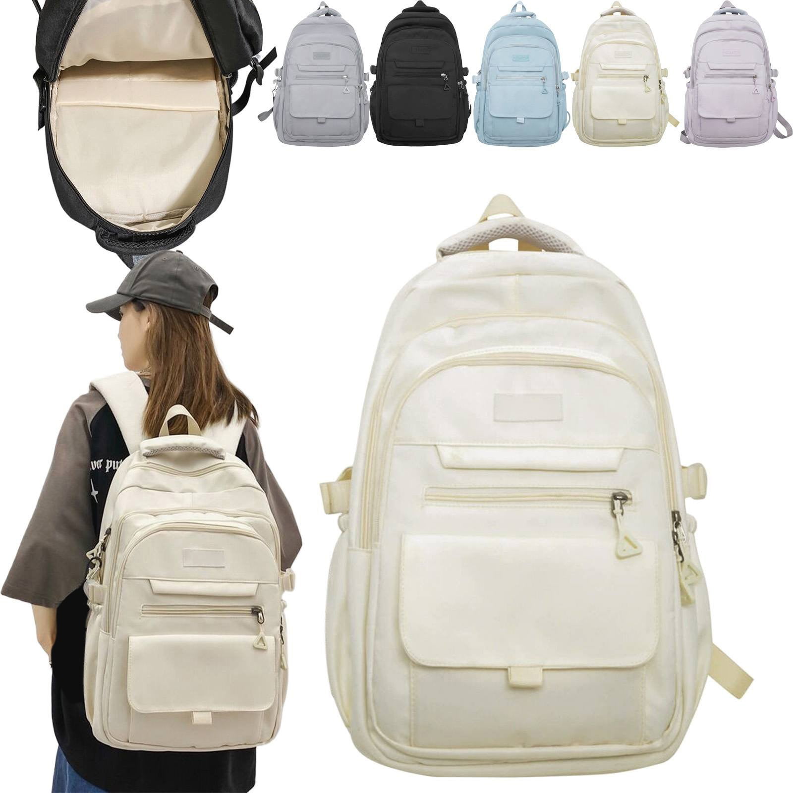 School Backpack for Teens Waterproof Bookbags Multi-Pocket Middle ...