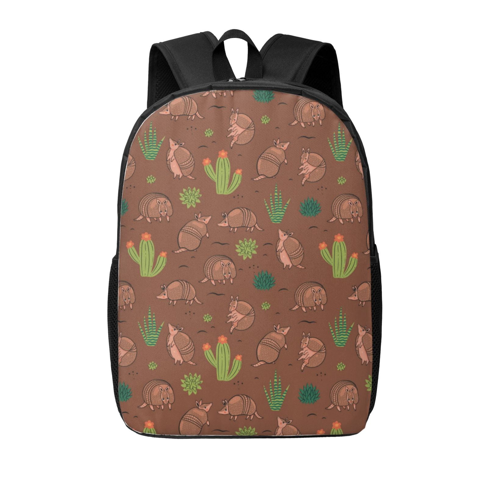 School Backpack for Women/Men - Cute Armadillos Lightweight Travel Bag ...